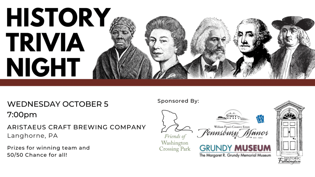 History Trivia Night | Pennsbury Manor